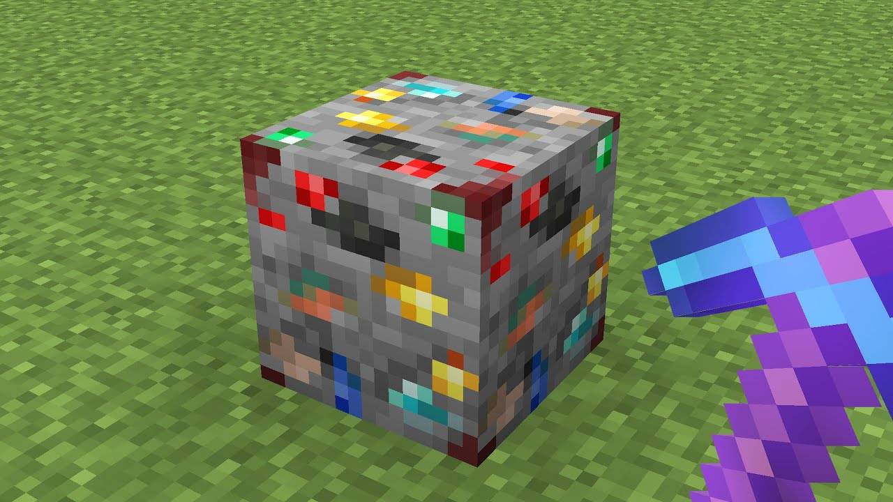 все руды в одном блоке