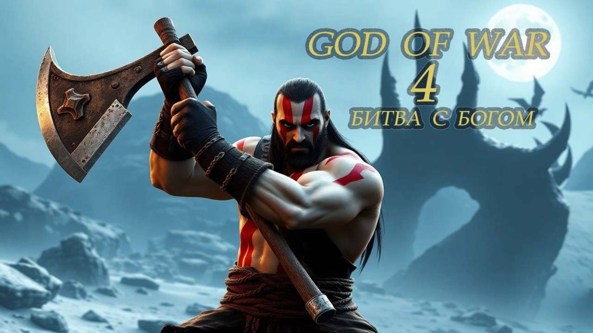 God of War 4 . Битва с богом .