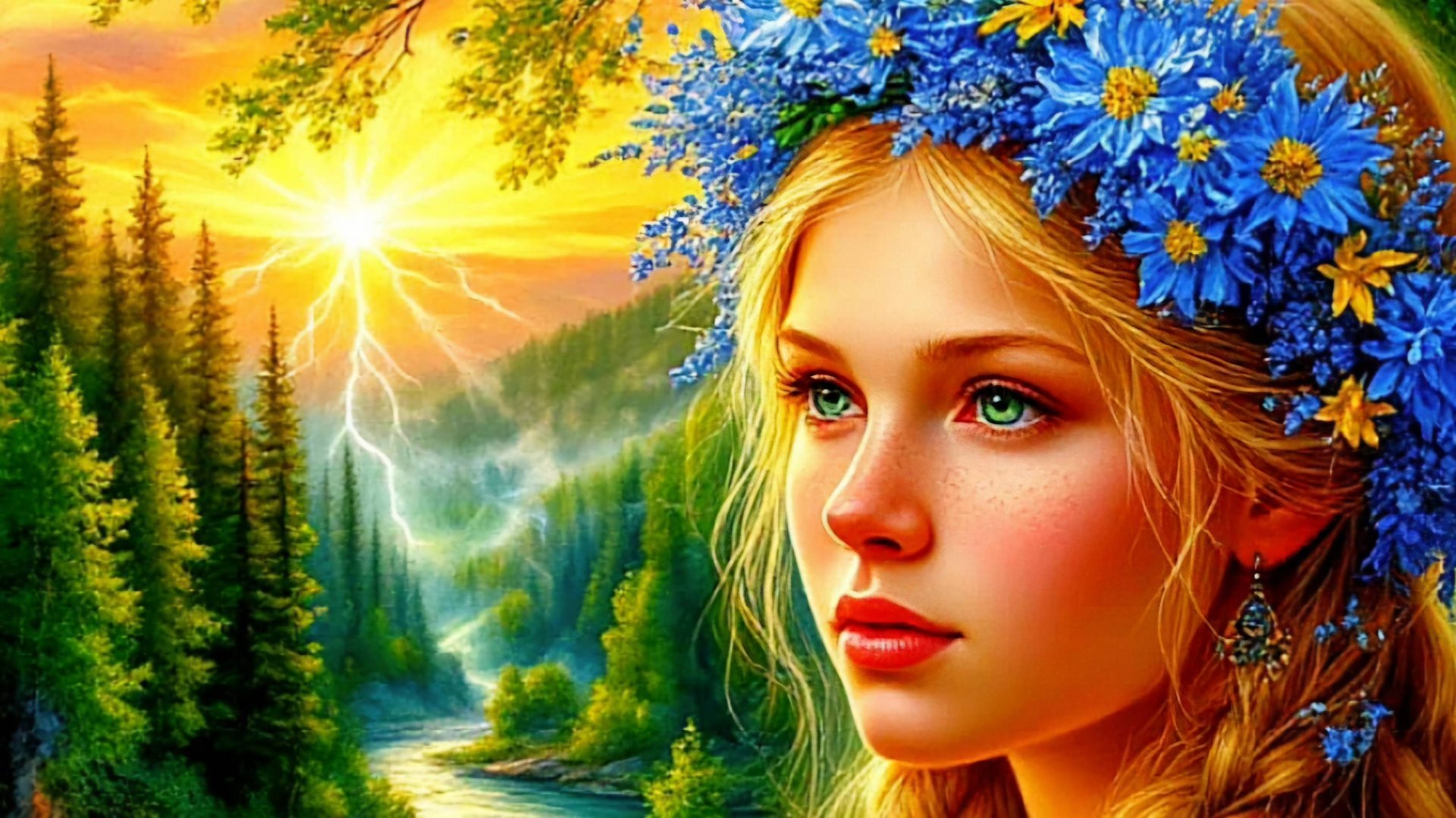 "Я русская" - стихи Светланы Ковалёвой, видео Татьяны Трубеевой