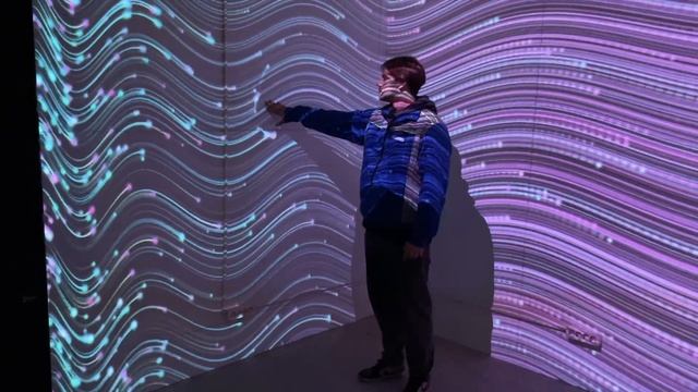 Интерактивно-проекционная комната "Частицы"