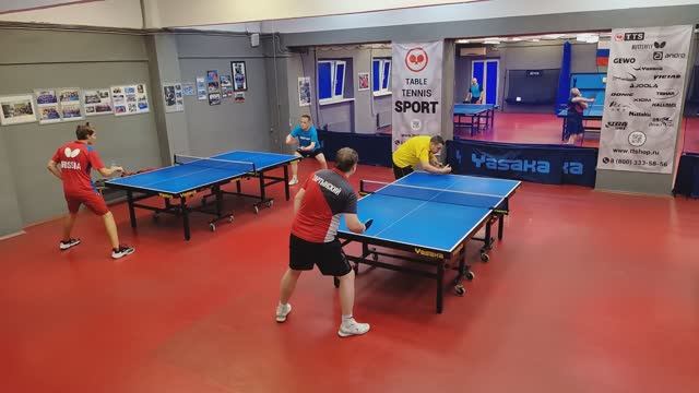 #07 Бадаев А. (699) - Тартынский Д. (622) 17.06 настольный теннис турнир в Санкт-Петербурге