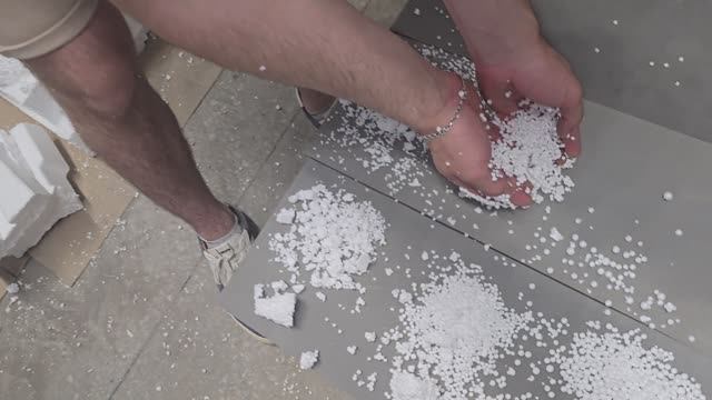 Измельчитель пенопласта Часть 2/4 | Сетка 20мм | Упаковочный пенопласт, ППС-14, ППС-8