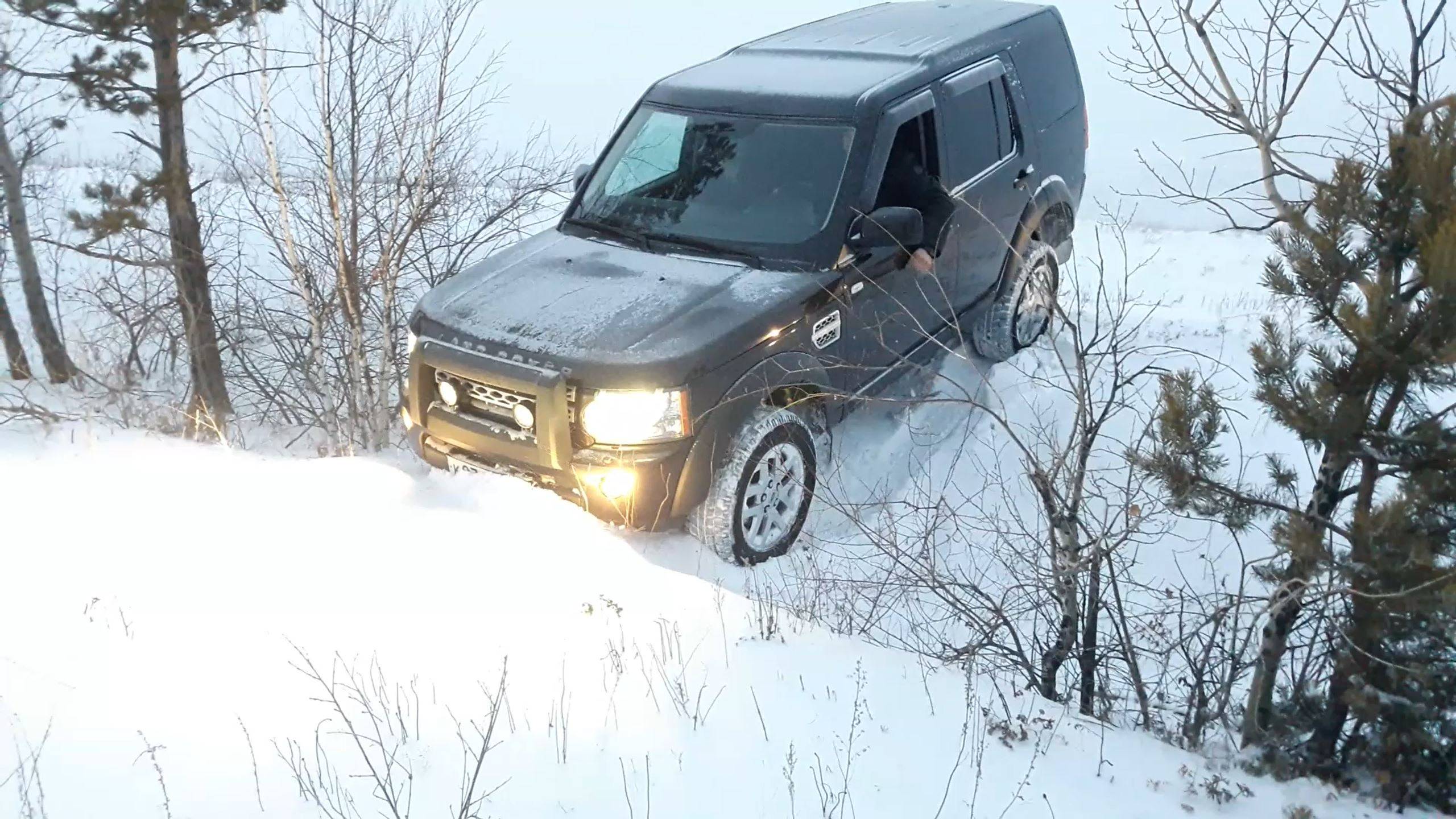 Нива  смогла... А остальные???...(Lexus LX 470, Discovery 4, Lada 4x4, Pajero 2). Часть вторая