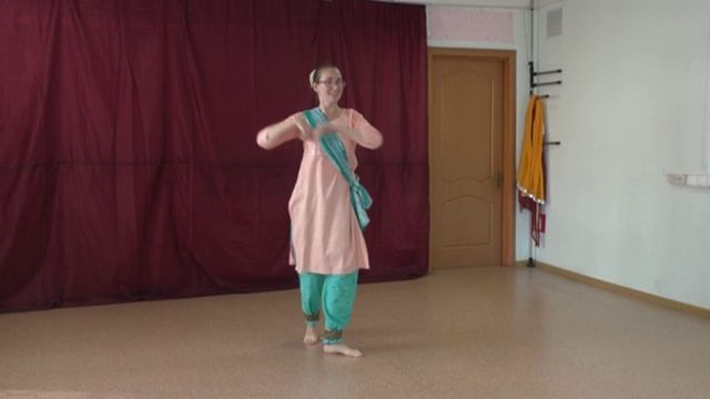 Кавитт Мор Мукут | Таал Тинтал | ТАТЬЯНА ГЛАЗУНОВА | Экзамен по катхаку на 1-м курсе | Таранг Москва