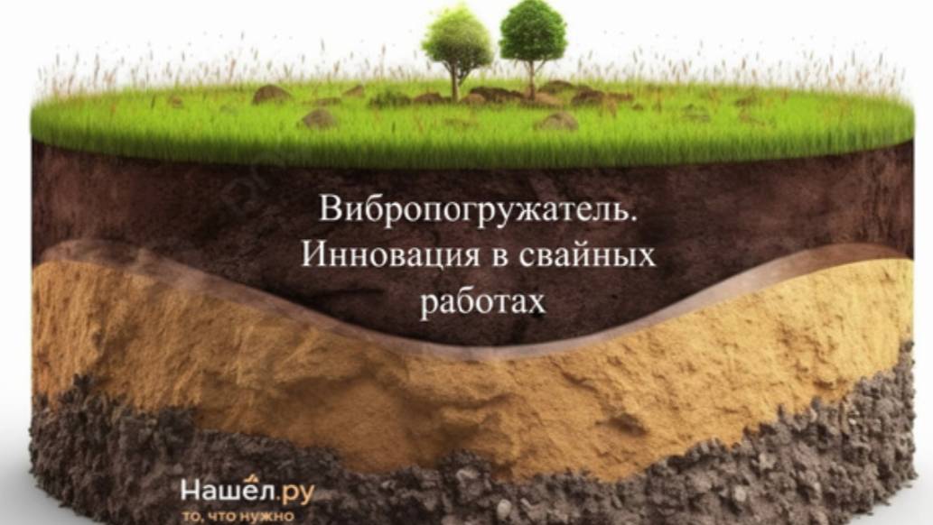 Вибропогружатель. Инновация в свайных работах.
