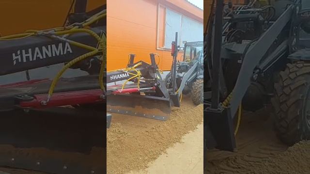 Грейдер HANMA минипогрузчик