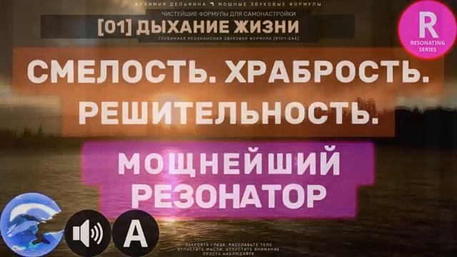 Смелость. Решительность. Храбрость*Мощнейший Резонатор*САБЛИМИНАЛ
