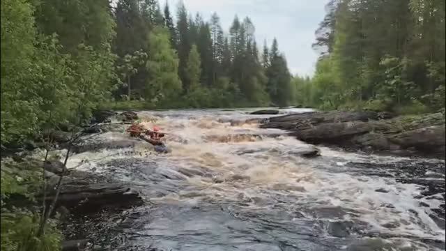 Карелия, Беломорская Шуя, порог Сосновый