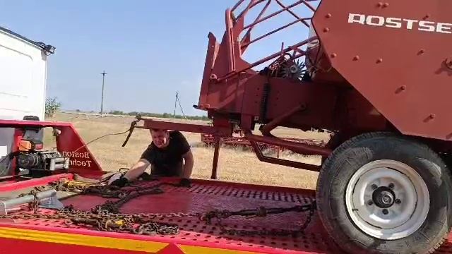 Пресс-подборщик тюковый ППТ-041 Tukan 1600 Ростсельмаш экспресс-обзор от Андрея Абросимова