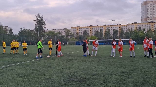 18.06.2024, г. Одинцово, начало матча ВФК "Луч" (Одинцово) - ФК "Рублево" (Рублево).