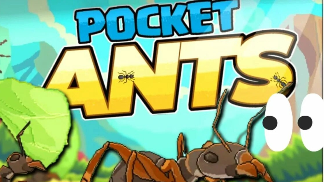 Играю в pocket ants 2. часть 🤩😃🐜🐜😬🤯