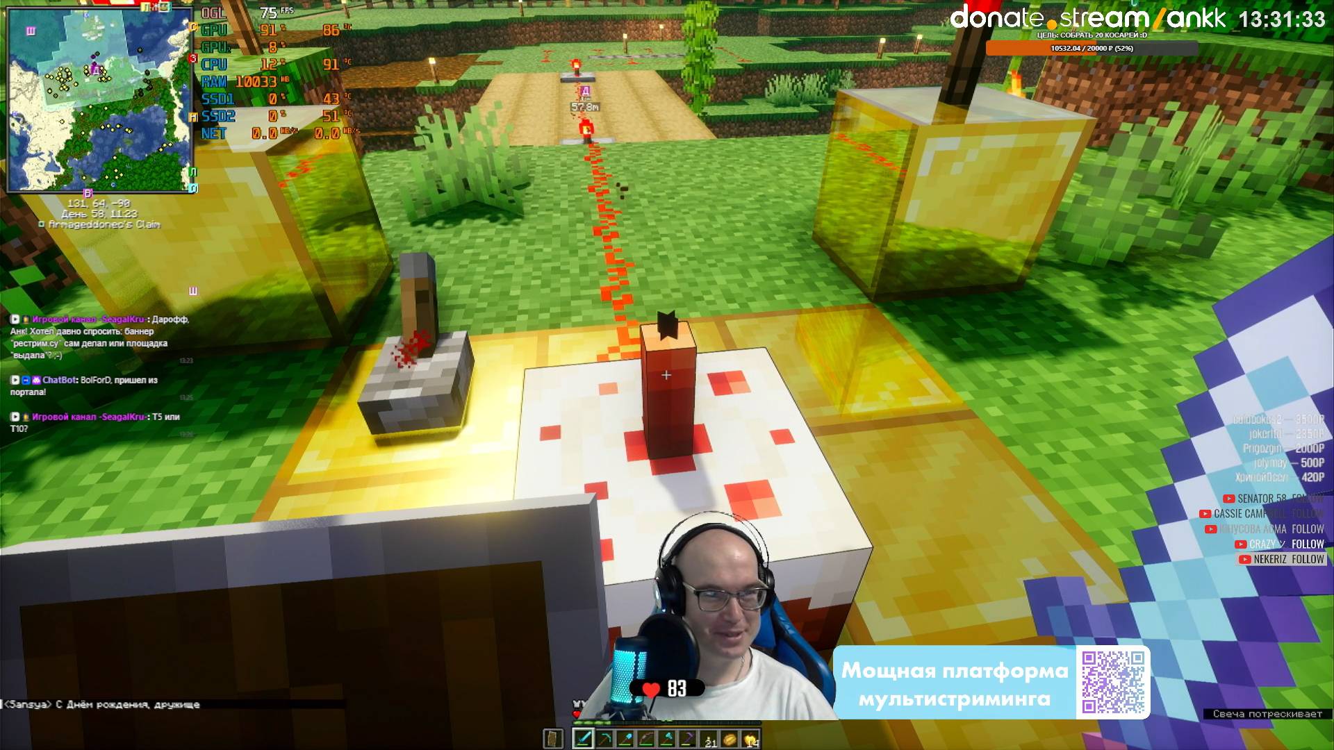 UnluckyStream345 День рождения/Birthday | Restream.su