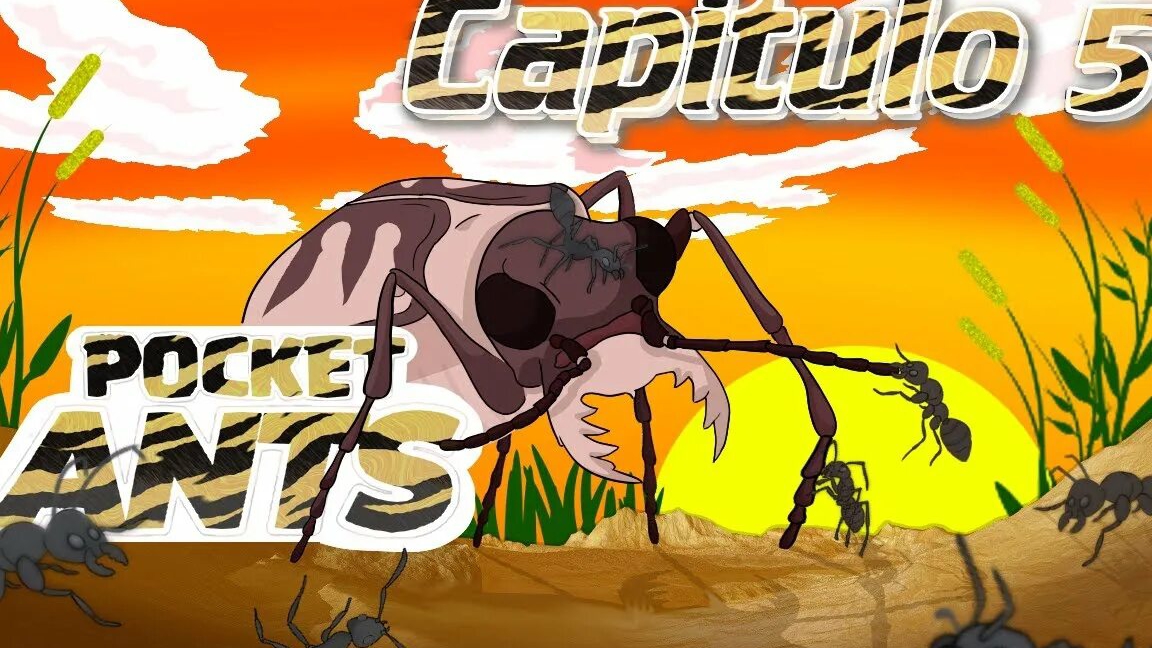 Играю в игру pocket ants 4 часть ♥️🐜🐜🤩😃😬🤯