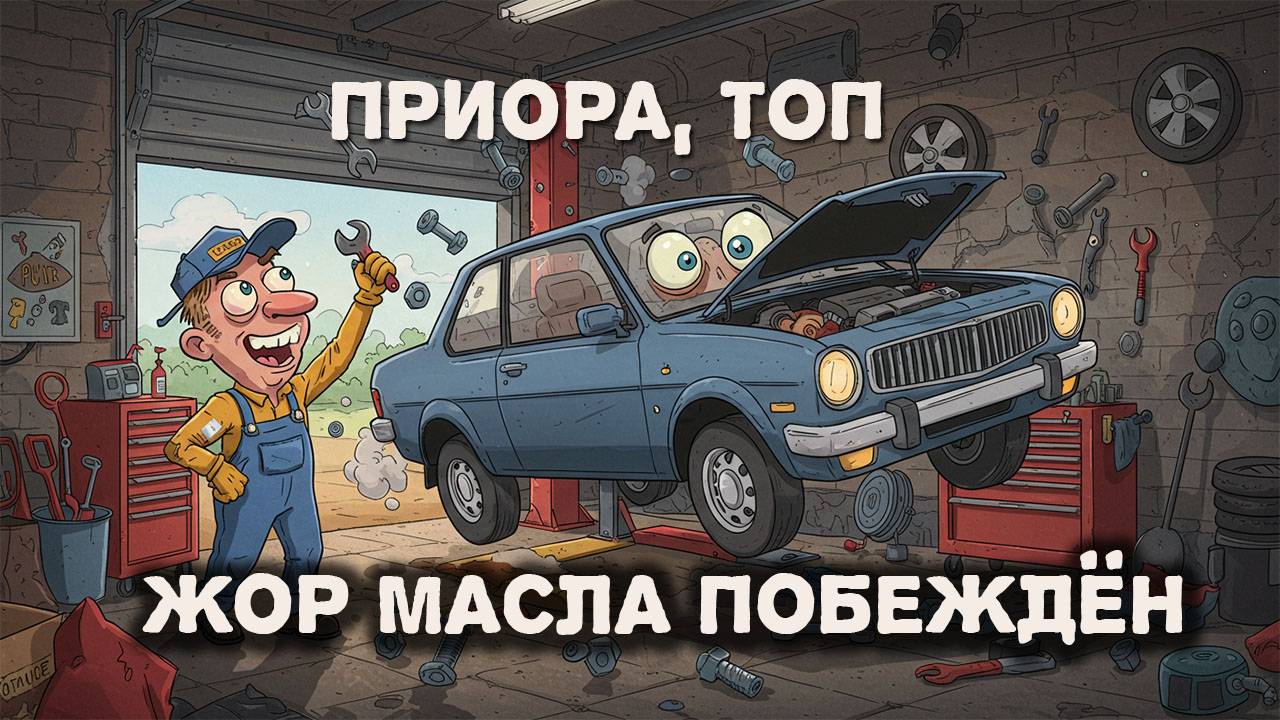 Жор Масла Приора Тестовая Поездка (600 км) тест Двигателя после ремонта, заменил поршня