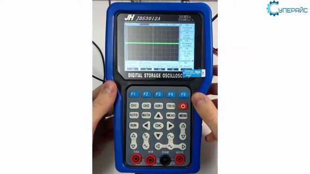 Видеообзор цифрового портативного осциллографа JINHAN JDS3034 3 в 1