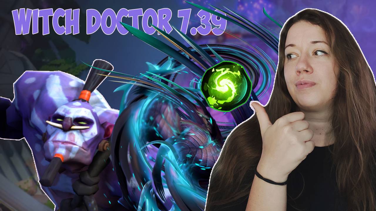 КАЖДОЙ КОПИИ ПО ЧЕРЕПУШКЕ Witch Doctor 7.39 ► Dota 2