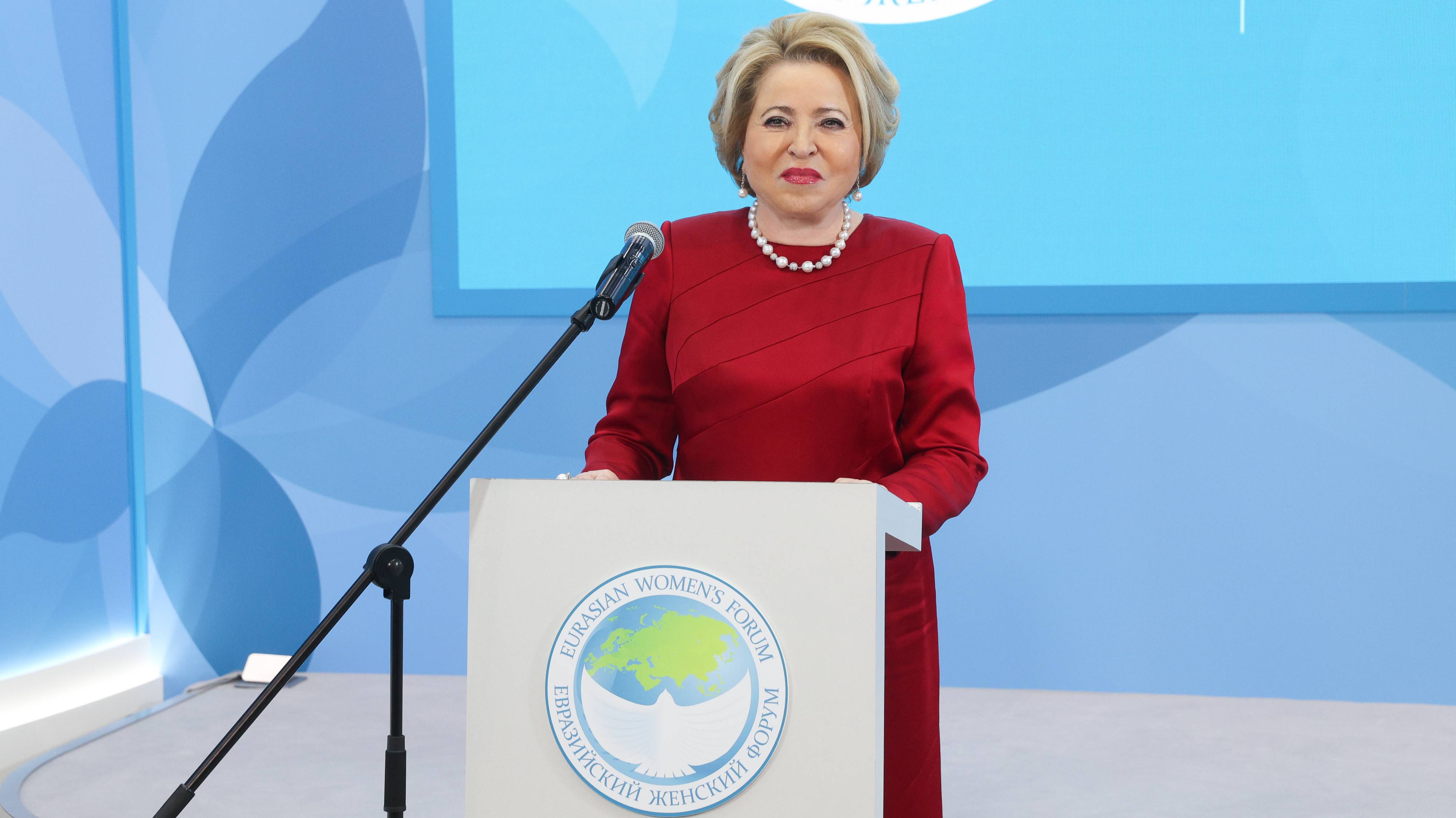 Выступление Валентины Матвиенко на церемонии подписания соглашений по продвижению проектов ЕЖФ