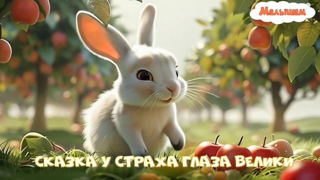 Сказка Мультфильм у страха глаза велики |АудиоСказка|народные|детские|онлайн|рассказ|мультфильм|
