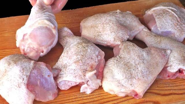 курица с овощами