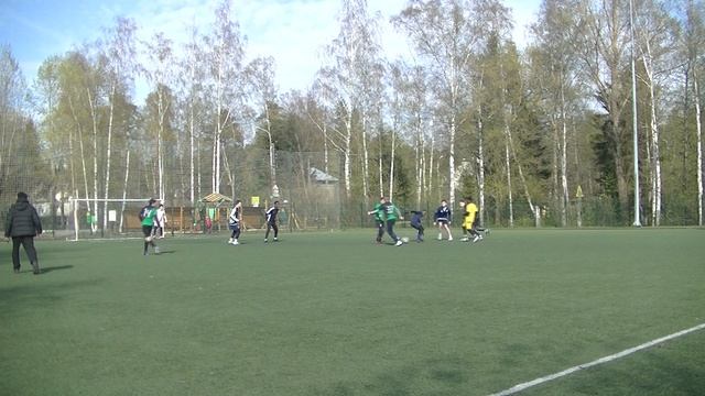 1/2 финала. Кикбоксин ВКУ СПБ & ФК Раш (1 тайм) [80 лет Победы! Турнир по футболу]