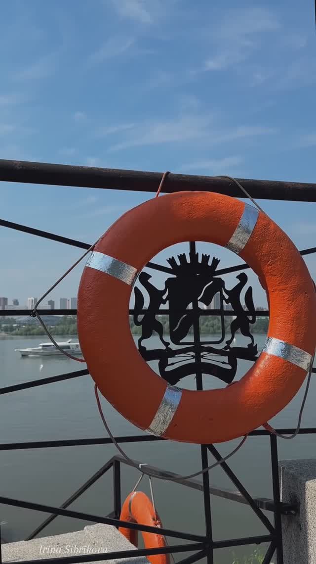 Полуденный зной! Набережная Новосибирска☀️🎡⛴️🛟