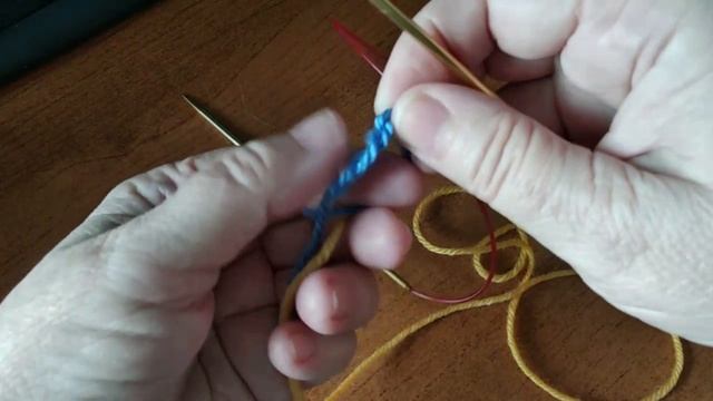 Набор петель на спицы