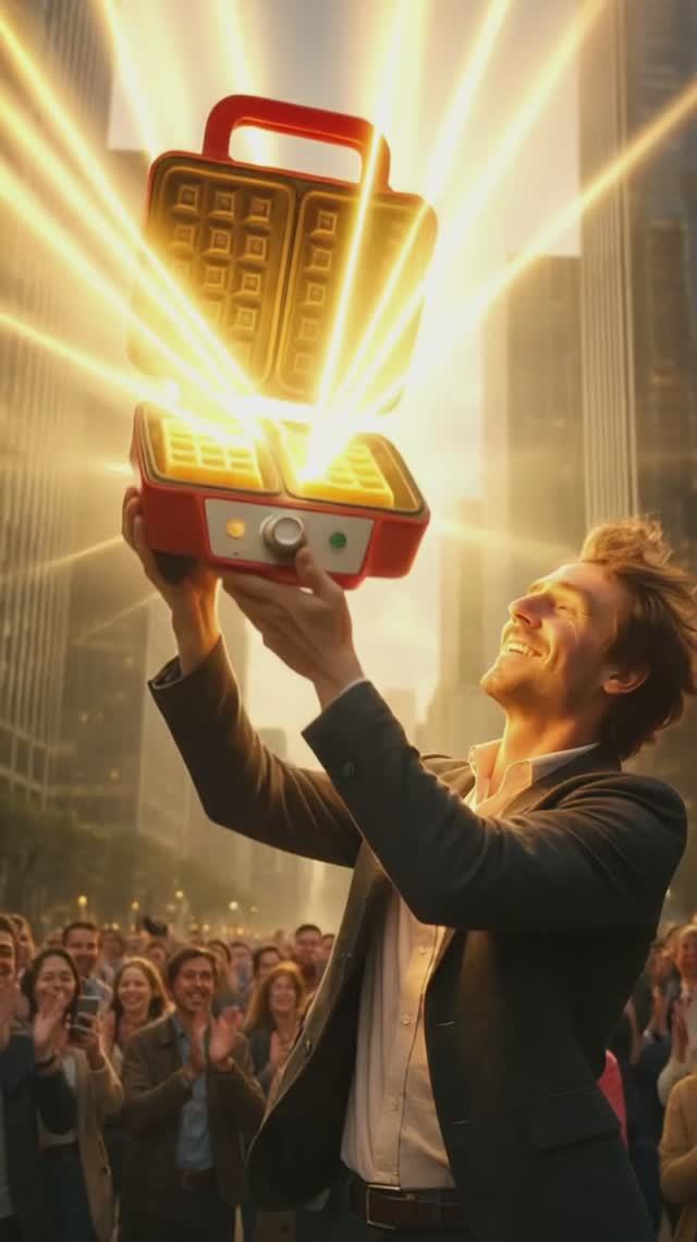 Та самая вафельница, с которой хочется завтракать каждый день