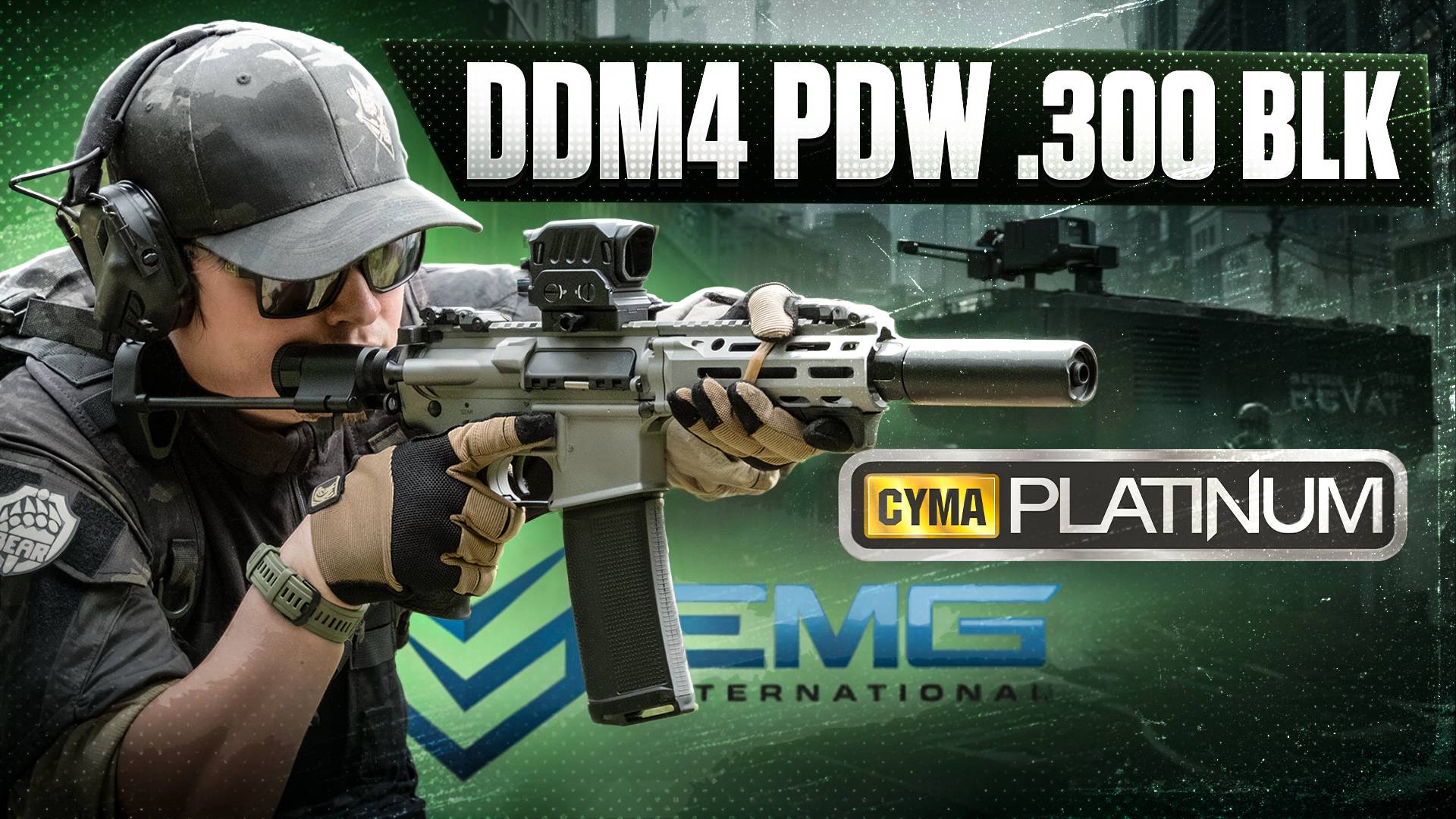 Обзор CYMA EMG Daniel Defense DDM4 PDW (.300 BLK) — Лучший компакт для страйкбола?