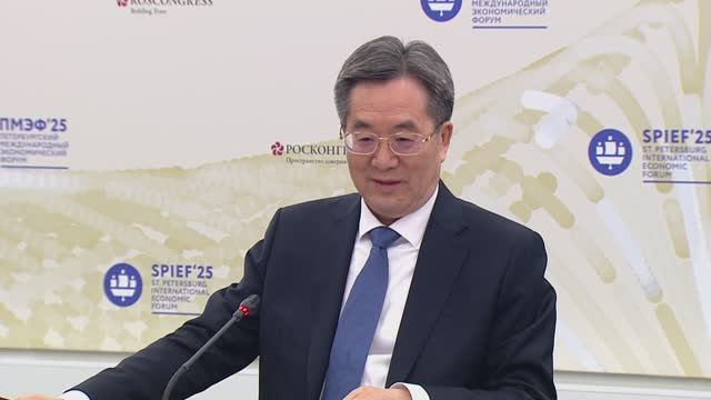 Беседа с членом Политбюро ЦК Компартии Китая, Заместителем Премьера Госсовета КНР Дин Сюэсяном