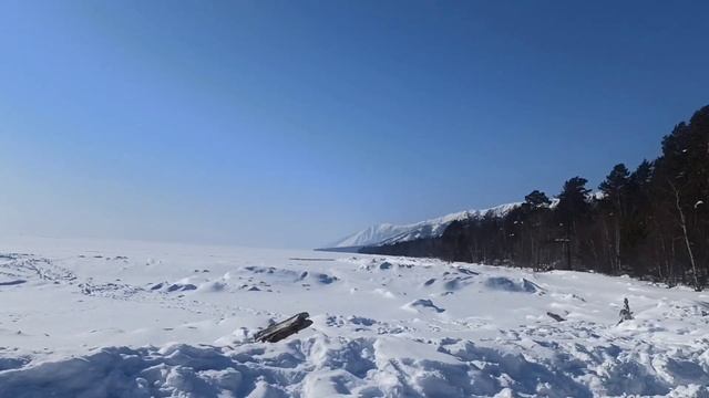 Большое Путешествие продолжается. А вы знаете, сколько сейчас снега на Байкале?!