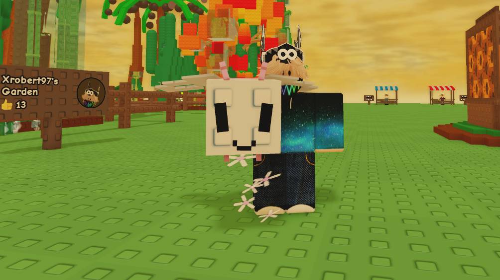 Играю в роблокс Grow A Garden