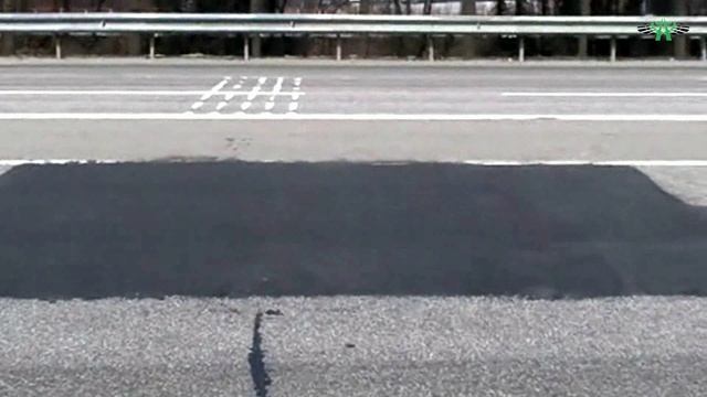 Видеосъёмка 2007-2008 г, результаты работы по ямочному ремонту дорог методом инфракрасного нагрева.