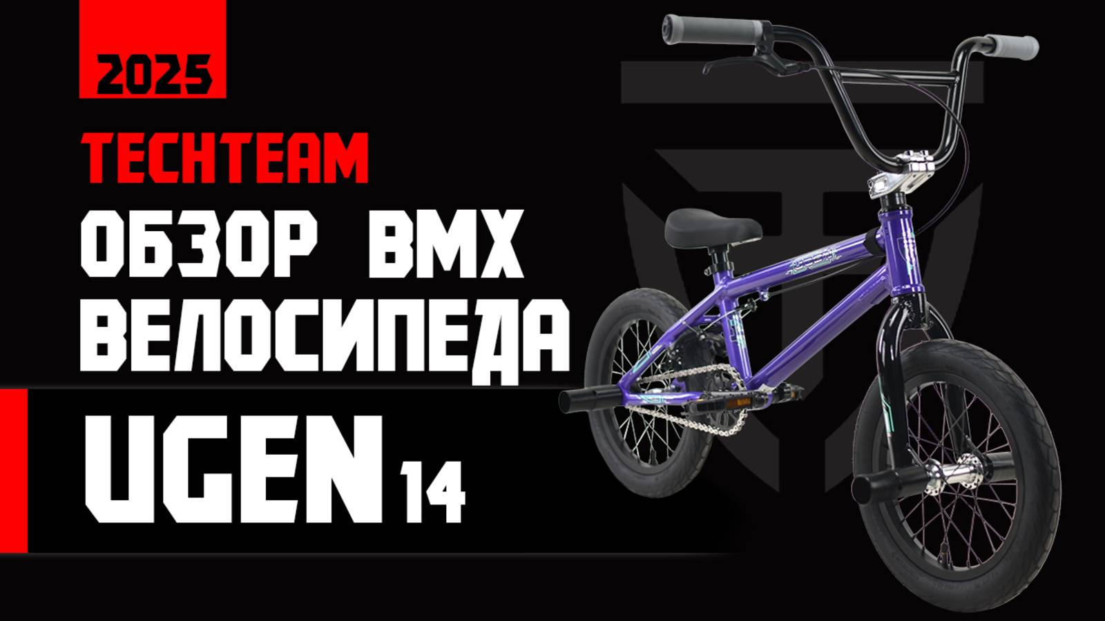 Обзор новинки Бмх 2025 года. Tech Team Ugen 14