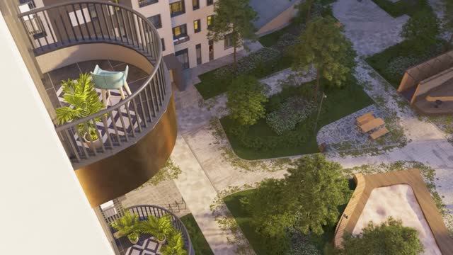 Презентация жилого комплекса в 3D