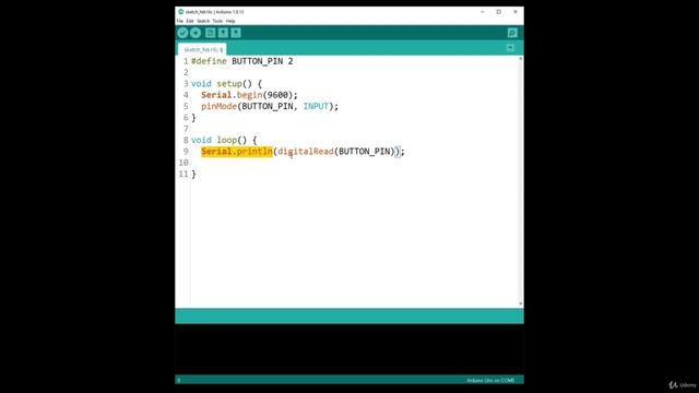 07. Push Button - Digital Pins as Input Pins