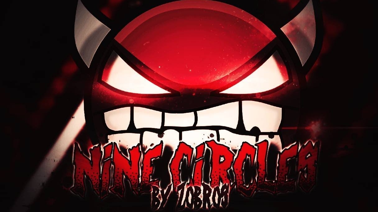 Поздравте меня 1 Hard Demon | Geometry Dash | Nine Circles on 100% |