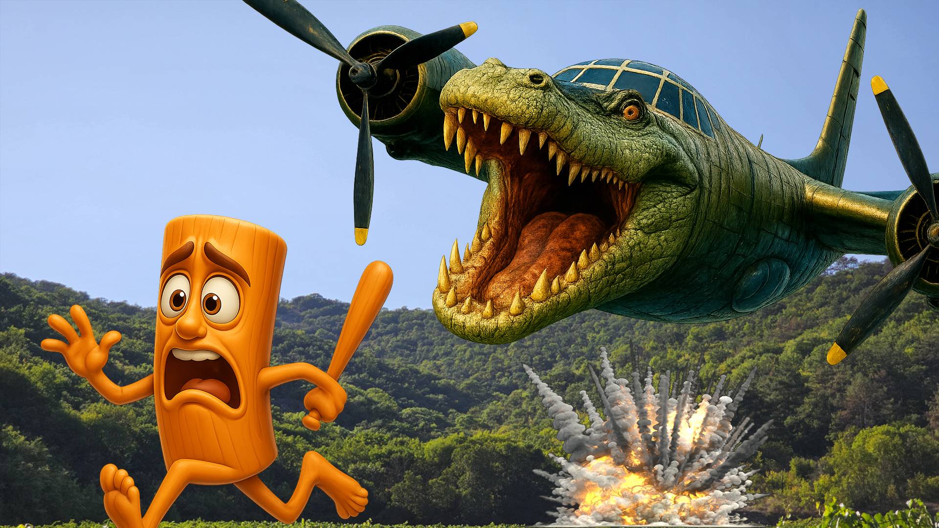 БОМБАРДИРО КРОКОДИЛО и ТУНГ ТУНГ САХУР в нашей реальности