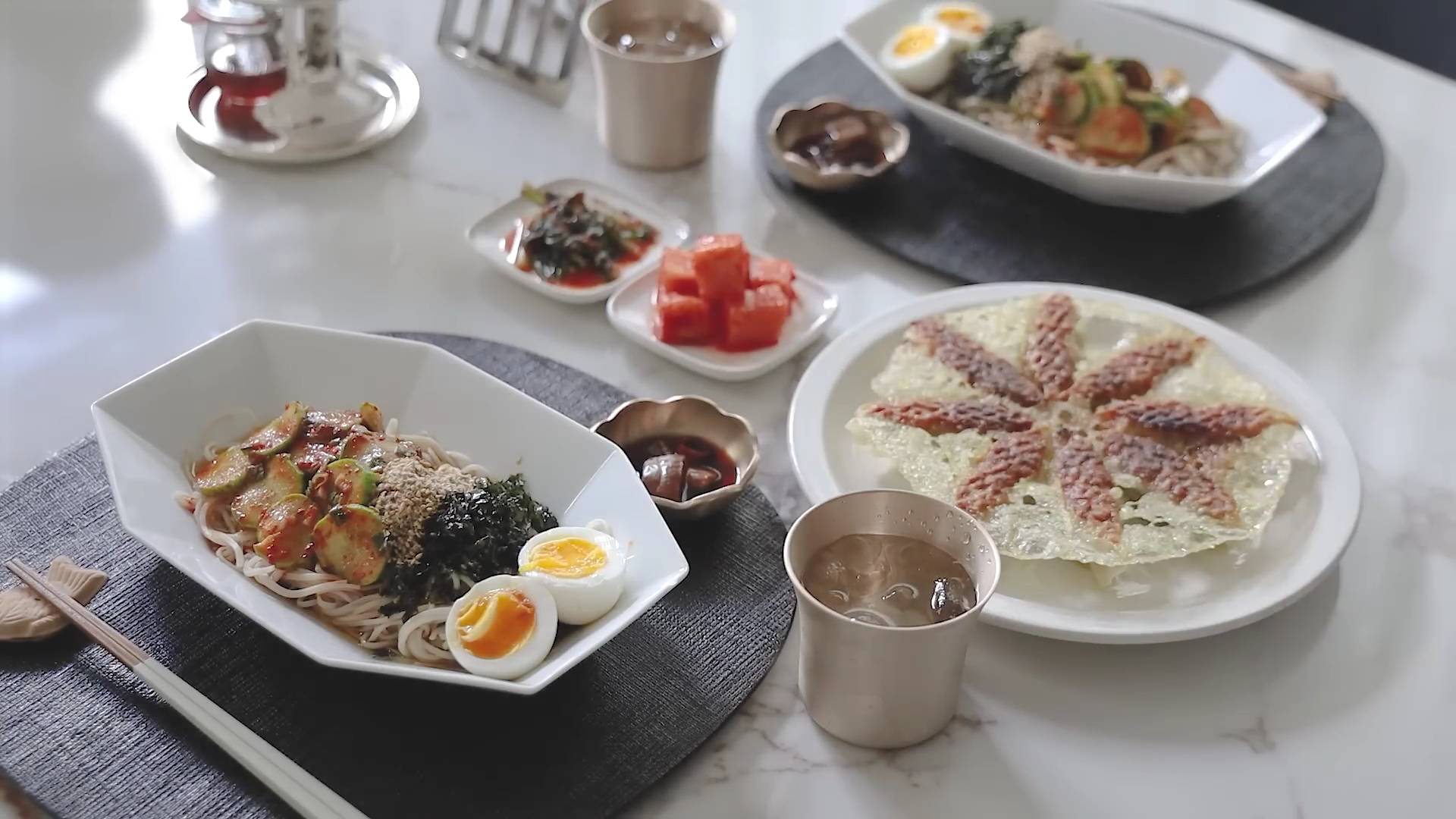 KitchenStory Топ-4 корейской летней лапши🍜