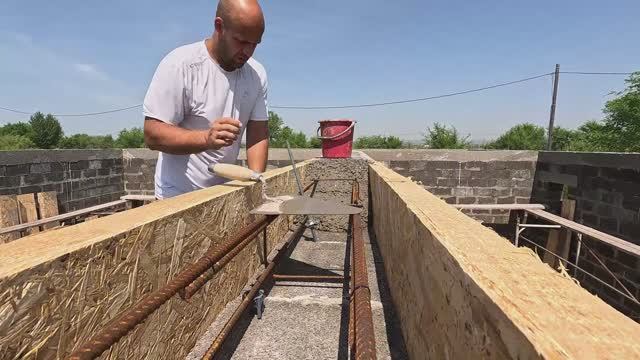 Заливаем армопояс. Выпуск № 17