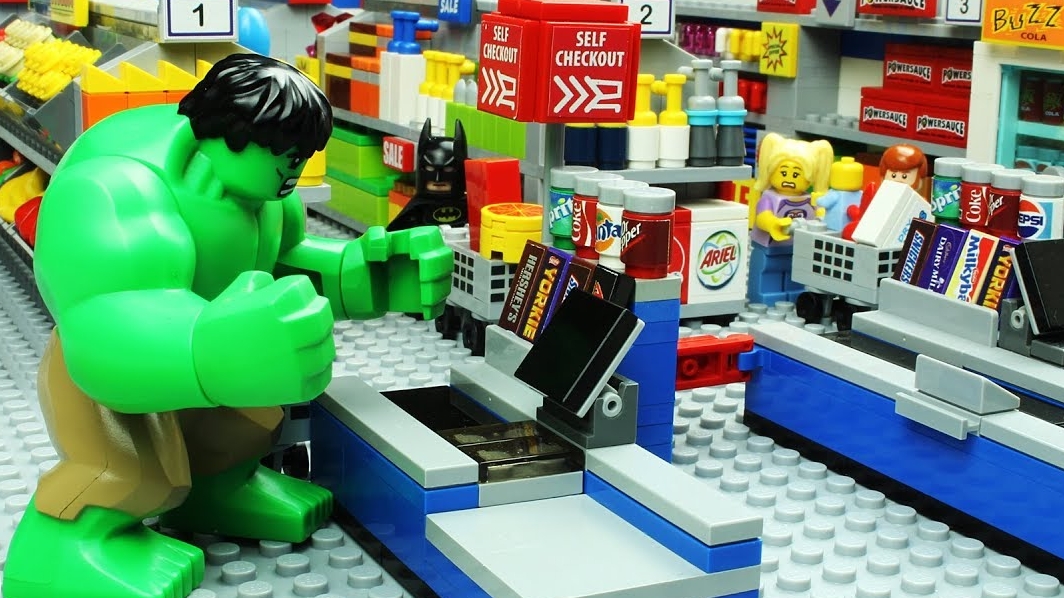 Мультик лего / Халк крушит магазин / Lego истории