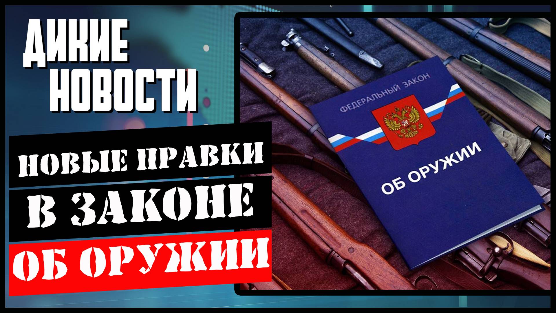 Новые правки в законе об оружии