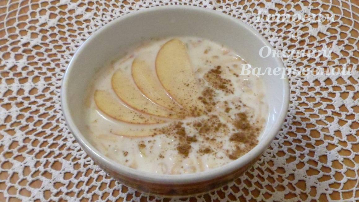 Холодный суп из пяти злаков. Готовим с Оксаной Валерьевной.