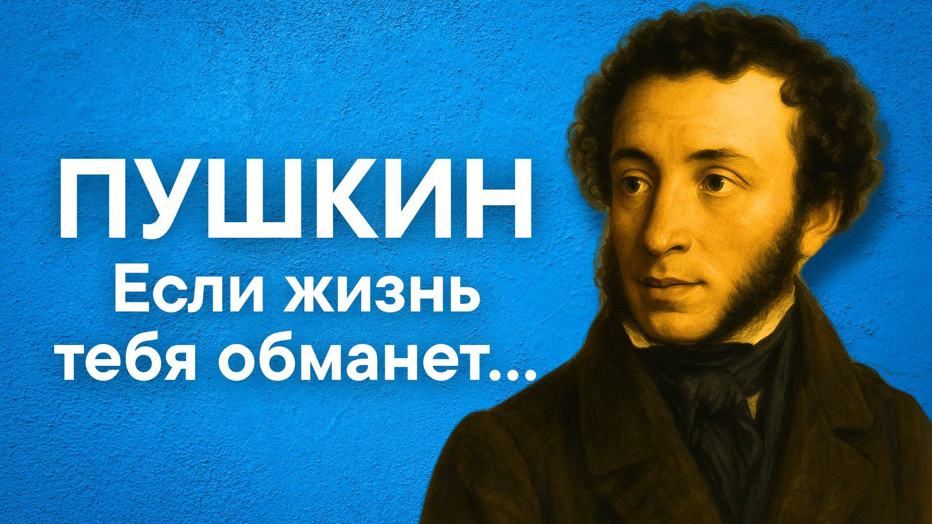 Пушкин А.С. Если жизнь тебя обманет…