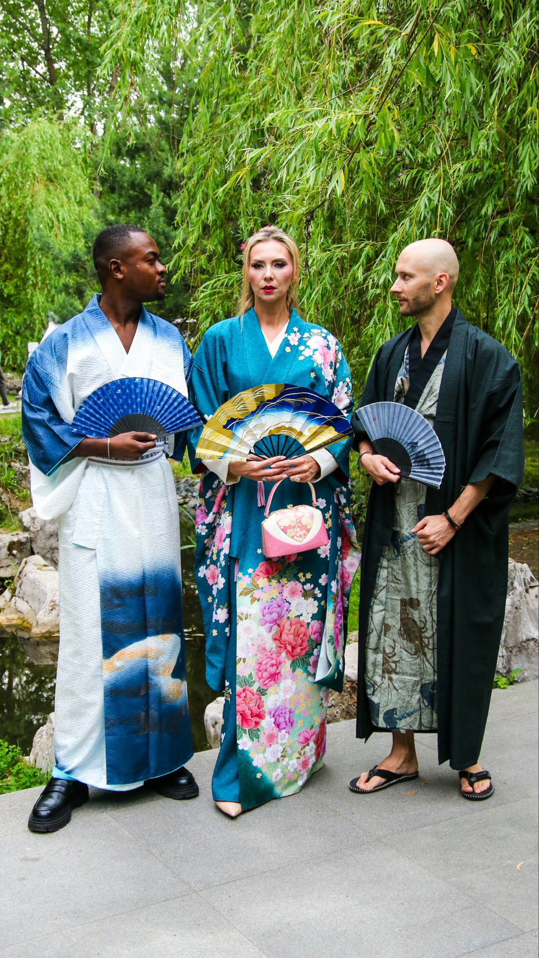 Фотодень Японское Кимоно Парк Хуамин Москва Ботанический Сад Финал подготовки