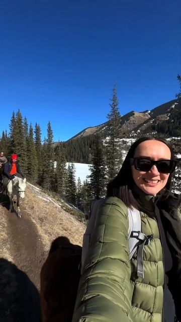 Наш поход на лошадях на озеро Кольсай-2 Это было очень красиво #казахстан #кольсай #kazakhstan