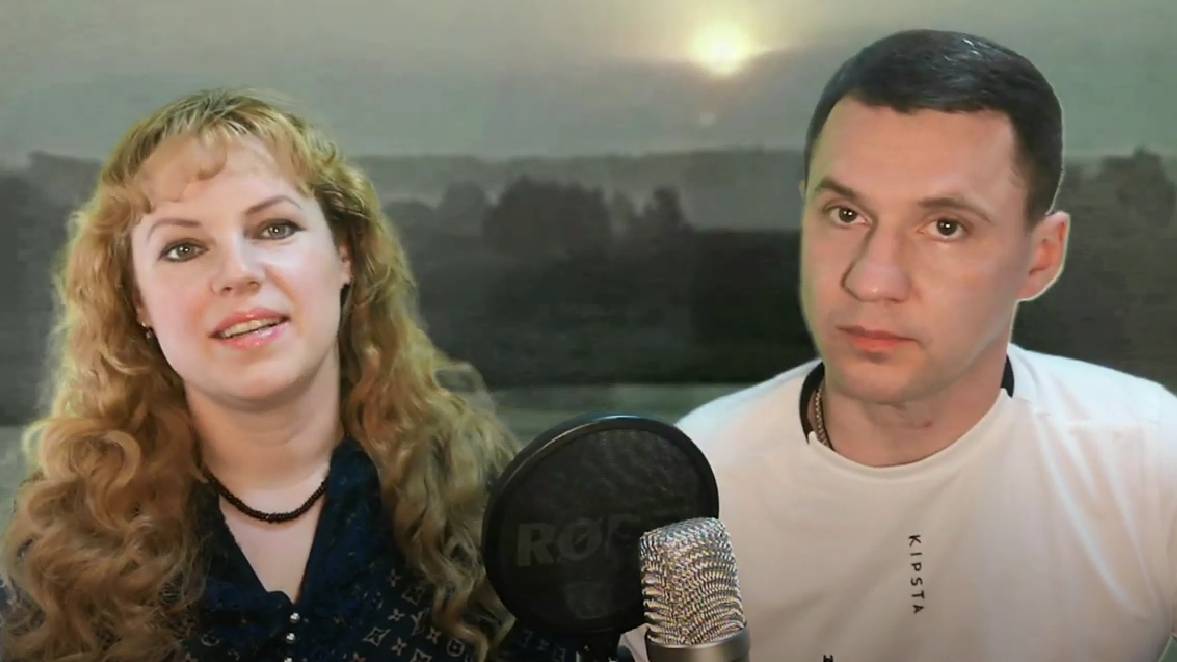 Дарья и Денис Колесниковы - Одинокая гармонь(Cover Version)