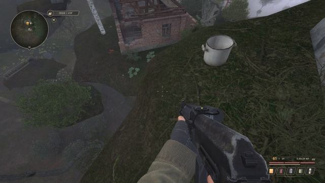 true stalker. как запрыгнуть в дом за прибором.