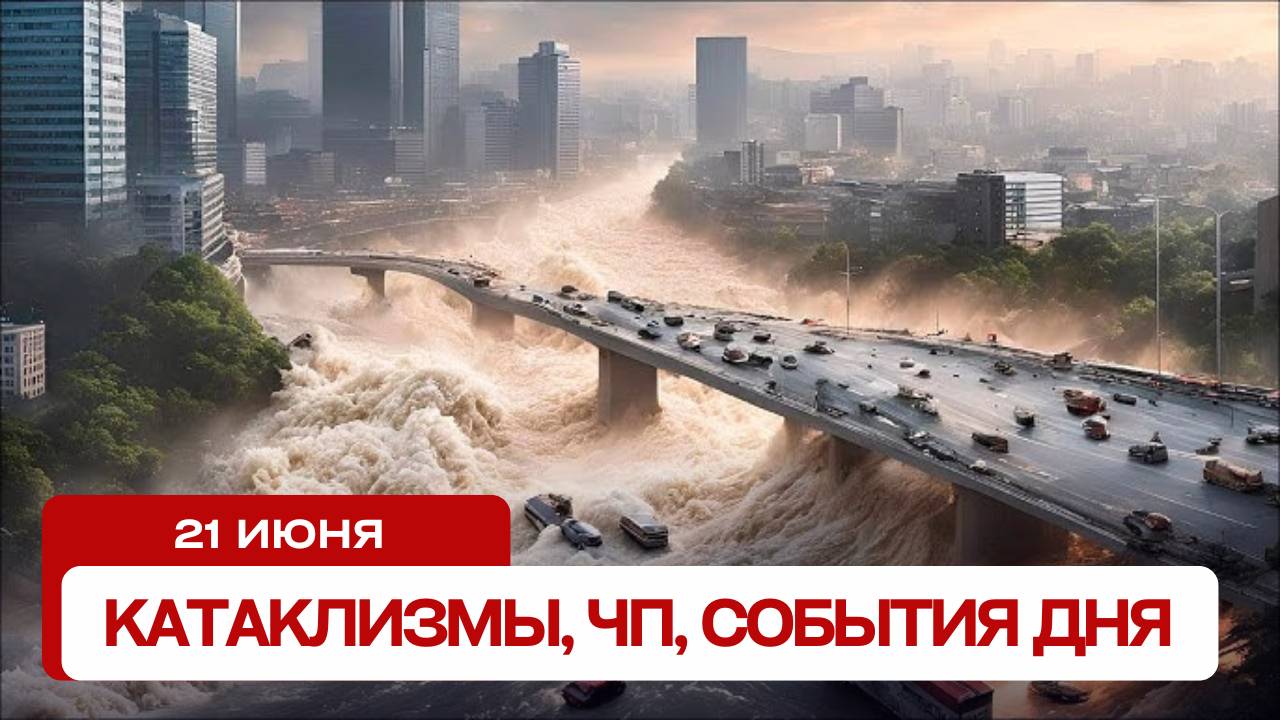 Новости сегодня 21.06.2025. Катаклизмы за день, ЧП, события дня