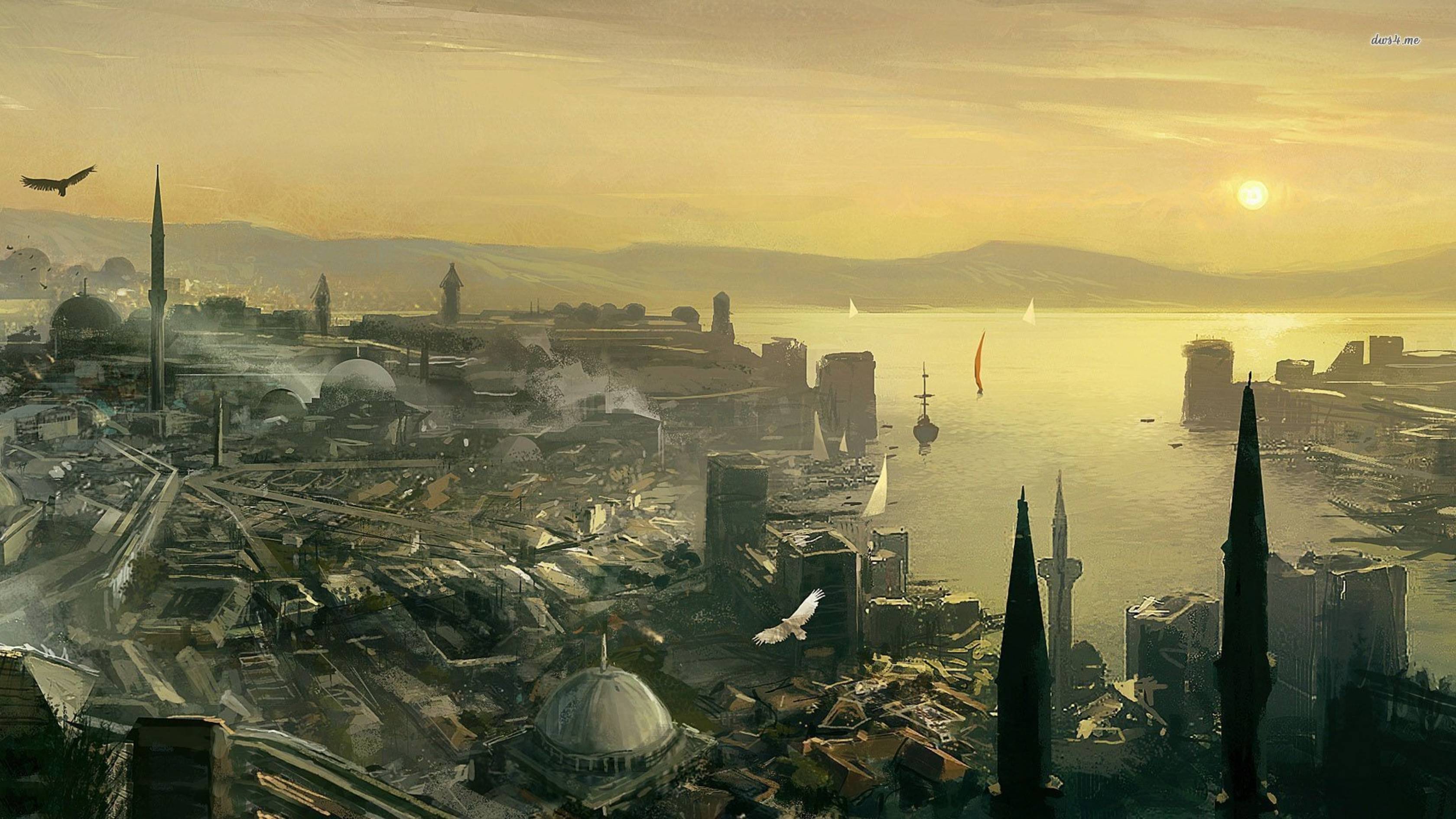 Прохождение Assassins creed Revelations  #9 Портрет женщины