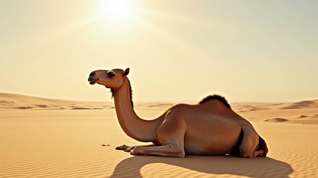 Про Верблюда, который мечтал напиться.